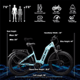 5000W (Peak) Dual-Motor Electric Bike, 52V 23AH Battery, 26*4.0 Fat ...