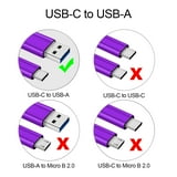CBUS 3ft Heavy-Duty Braided Fast Charging Cable USB-C to USB-A for ...