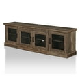 24/7 Shop At Home Rodeo 6 Shelf Rustic TV Stand with Storage, Media ...