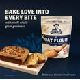 Quaker 100% Whole Grain Oat Flour for Baking, Heart Healthy, 20 oz ...