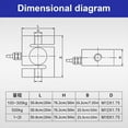 High Precisions S Types Tension Compression Load Cell with Two ...