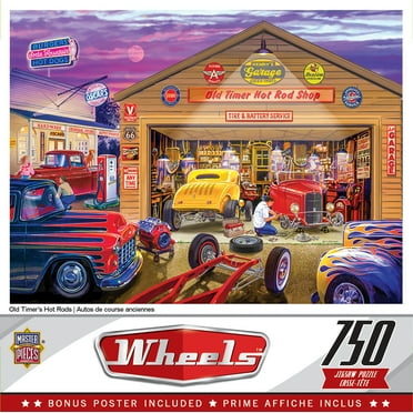 Ceaco® Rusty Shimmer Clunkers 24" x 18" (61cm x 46cm) Puzzle 750 pc ...