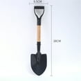 SWSUSN Anti-Bend Steel Garden Shovel, Anti-Slip, Comfort Grip ...