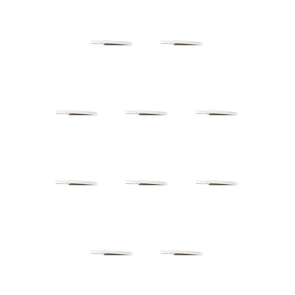 Seitruly Pinzas para pestañas de alta precisión, antiestáticas, rectas ...