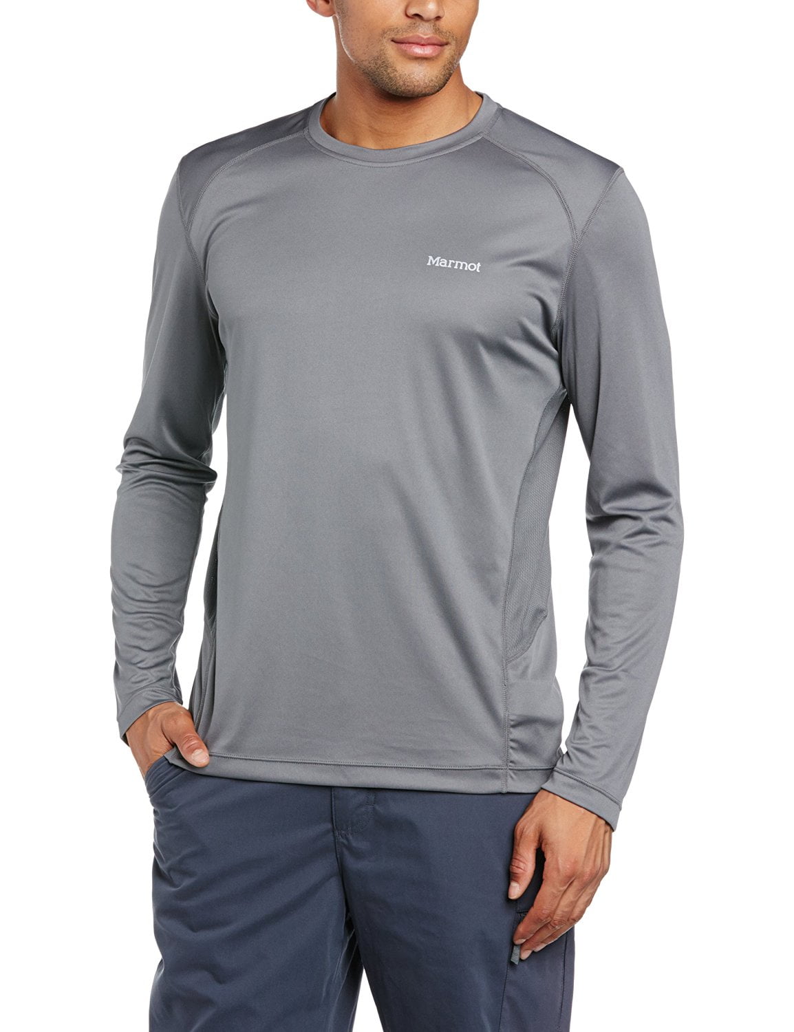 Marmot - Marmot Men's Windridge Long Sleeve Tee - Walmart.com - Walmart.com
