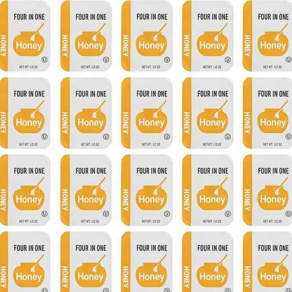 Busy Bee Raw Honey, 100% Traceable and Unfiltered, To Go Packets, 40 ...