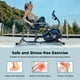 Pooboo Recumbent Exercise Bikes Sit Down Stationary Bicycle Magnetic Resistance Indoor Cycling ...