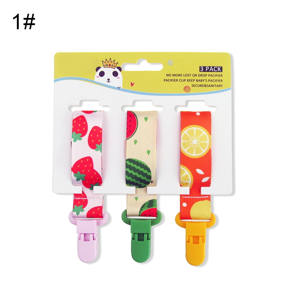 Baby Pacifier Clips , 3Pcs/Set Universal Holder Leash for Boys and ...