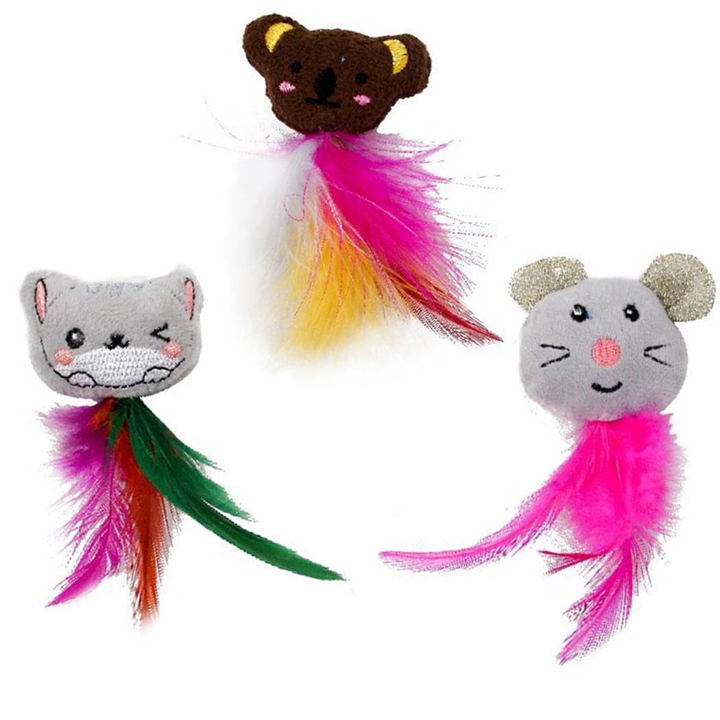 Click here for Nobrand Cat Toys Plush Cute 3pcs Adorable Cat Play... prices