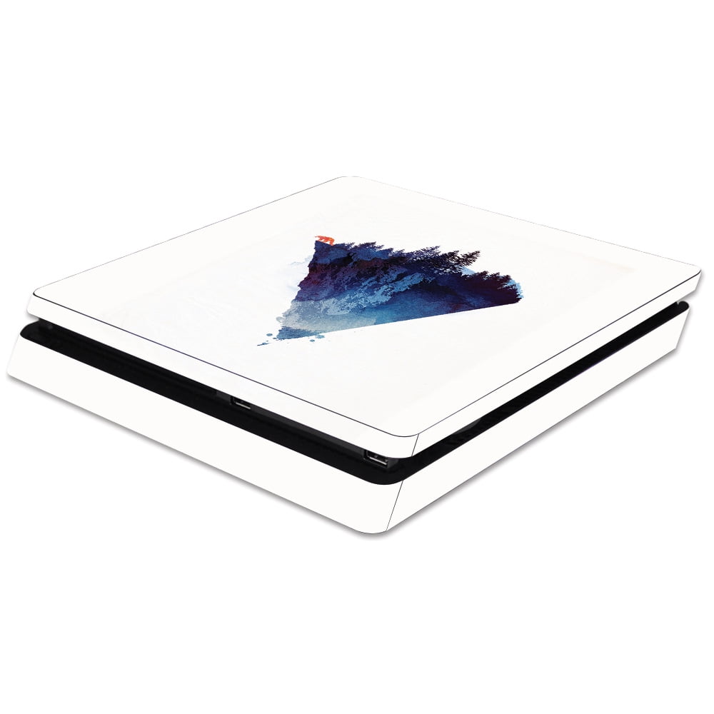 Skin Decal Wrap Compatible With Sony PS4 Slim Console Near The Edge ...