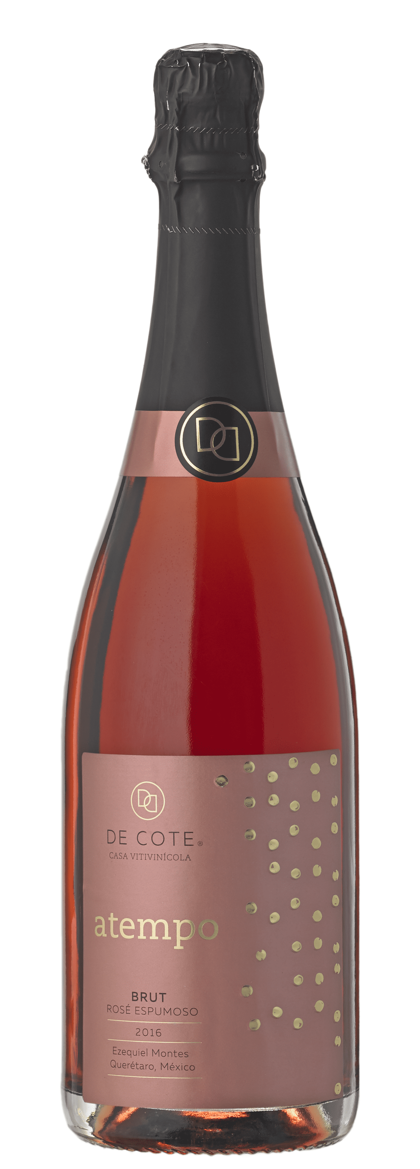 Vino Espumoso Vid Mexicana De Cote Atempo Brut Rose 750 ml | Bodega ...