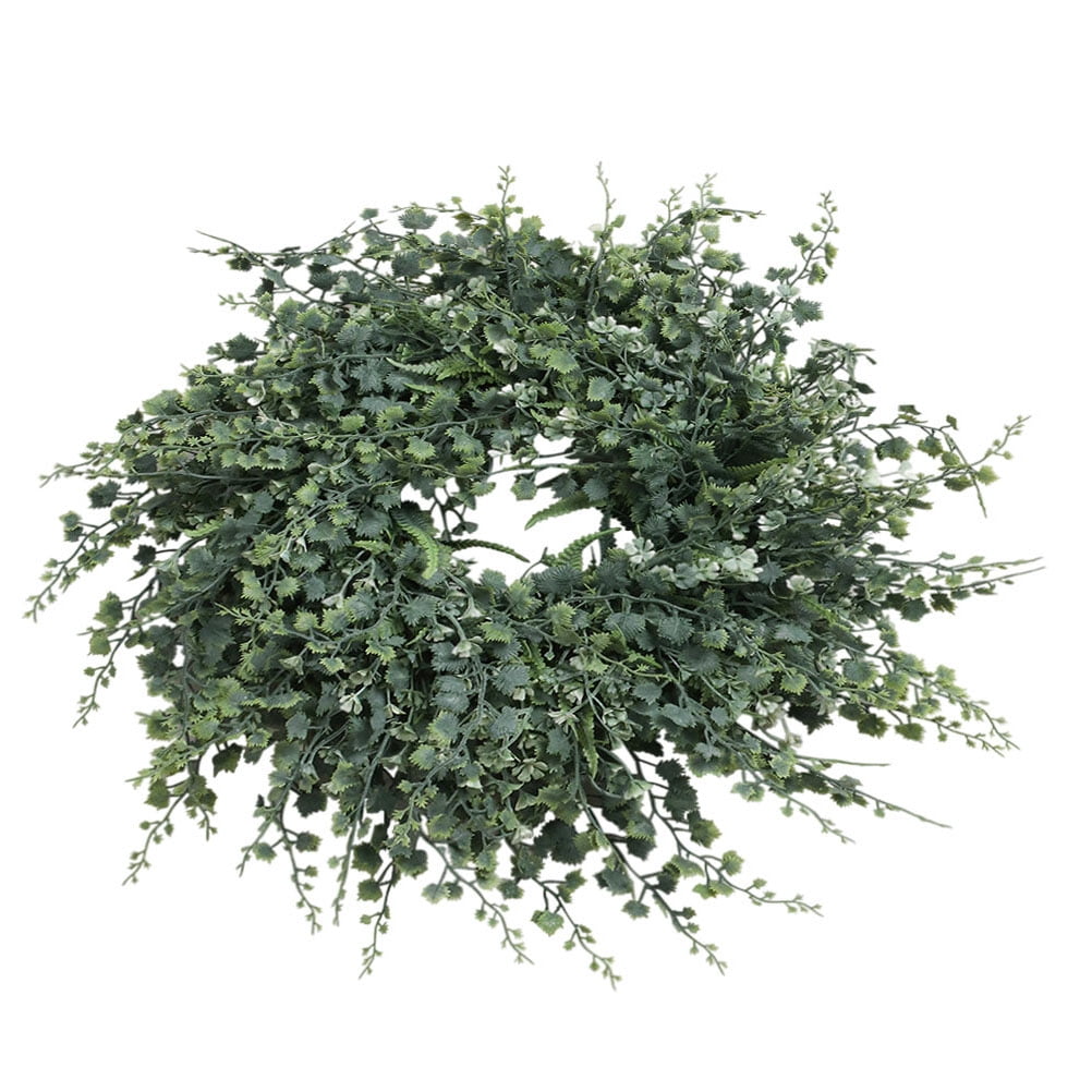Click here for Raindrops Spring Season Artificial Wreath With Rea... prices