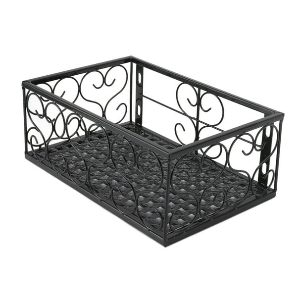 Rectangular Metal Plant Stand,Balcony Flower Pot Stand Thickened Iron ...