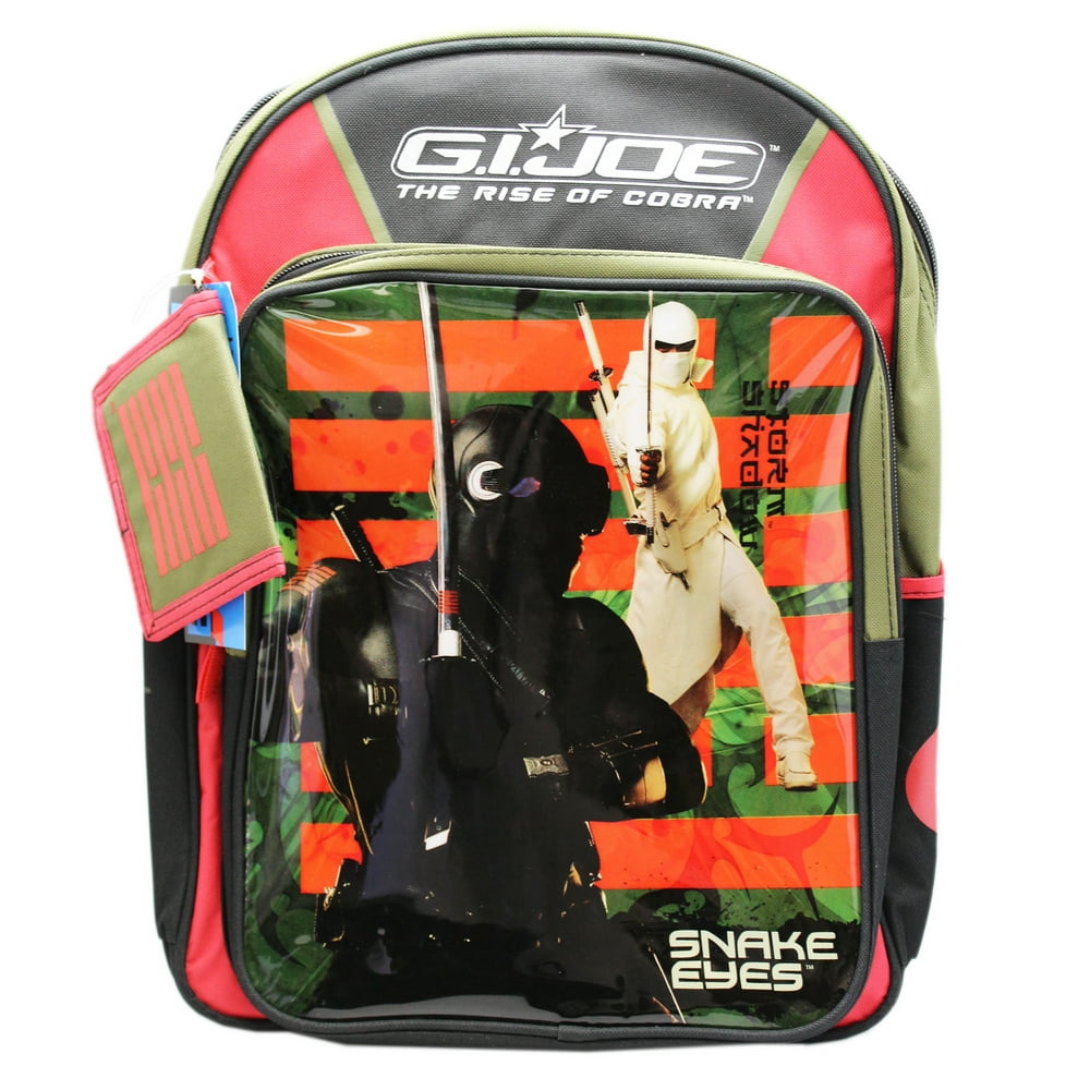 G.I. Joe - G.I. Joe: The Rise of Cobra Full Size Backpack and Bi-Fold ...