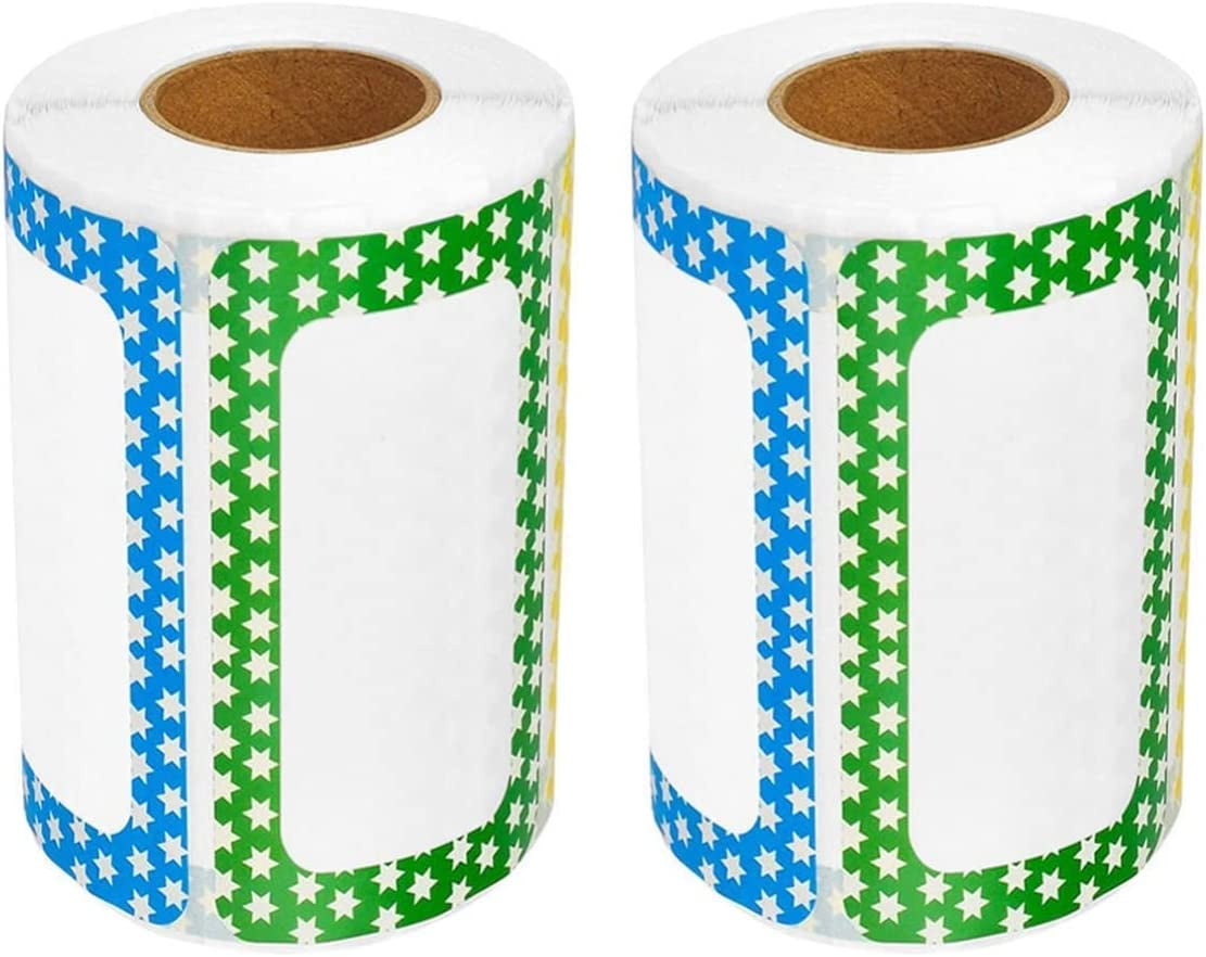 Sticker Labels Sticker Labels 2pcs Blank Name Tag Name Tags Name tag ...