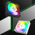90mm ARGB LED Fan With Control ARGB LED Lights Optimal Airflows For ...