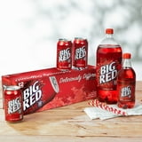 Big Red Soft Drink, Deliciously Different Soda Pop, Low Sodium, 6 Pack ...