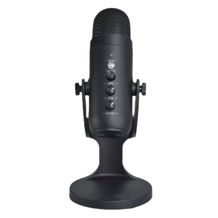 Computer Phone Type-c Port Condenser Game Live Detachable Microphone ...
