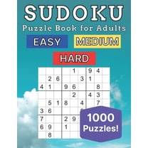 Relaxing Sudoku Puzzle Book: 1000+ Easy, Medium and Hard (Paperback ...