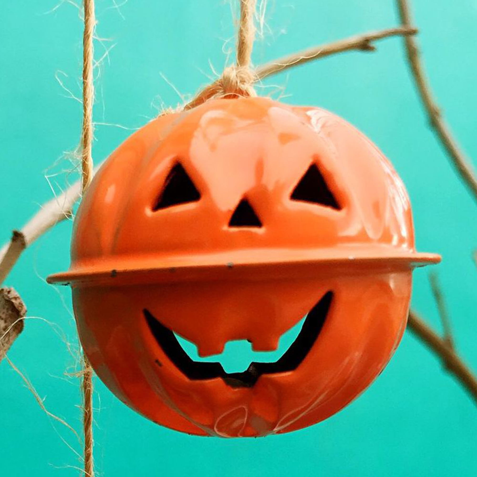 5pcs Party Supplies Pumpkin Head Bells Cute Tree Decorations Bell A 【在庫あり】