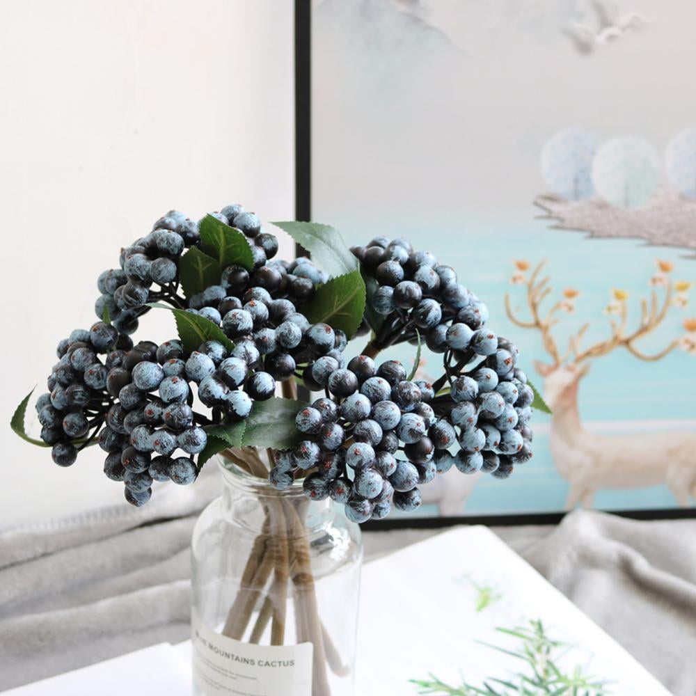 spdoo Artificial Berries 1PC Simulation Flowers Lifelike Berries with ...