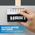 HART Advanced Whole Stud Detector, 7-Sensor LED Stud Finder, AAA ...