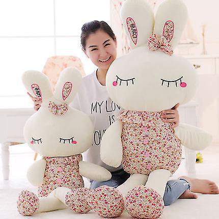 Floral Rabbit Love Rabbit Plush Toy Large Rabbit Wedding Toss The ...