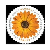 USPS Forever African Daisy Global Postage Stamp Sheet for Mailing, 10 ...