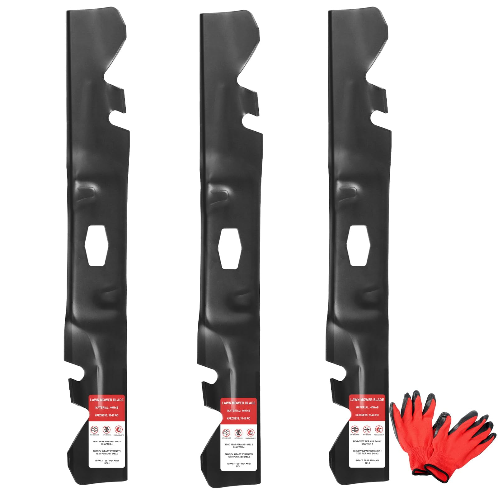 Juego de cuchillas para mulching Podoy de 54 pulgadas para Cub Cadett ...