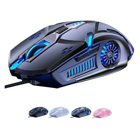 tredstone Gaming Mouse Low-noise 7 Color Backlight Gaming Mouse Low ...