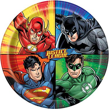 Batman Birthday Paper Dinner Plates, 9in, 8ct - Walmart.com