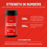 Six Star Pro Nutrition Testosterone Booster Caplets with 386 mg ...