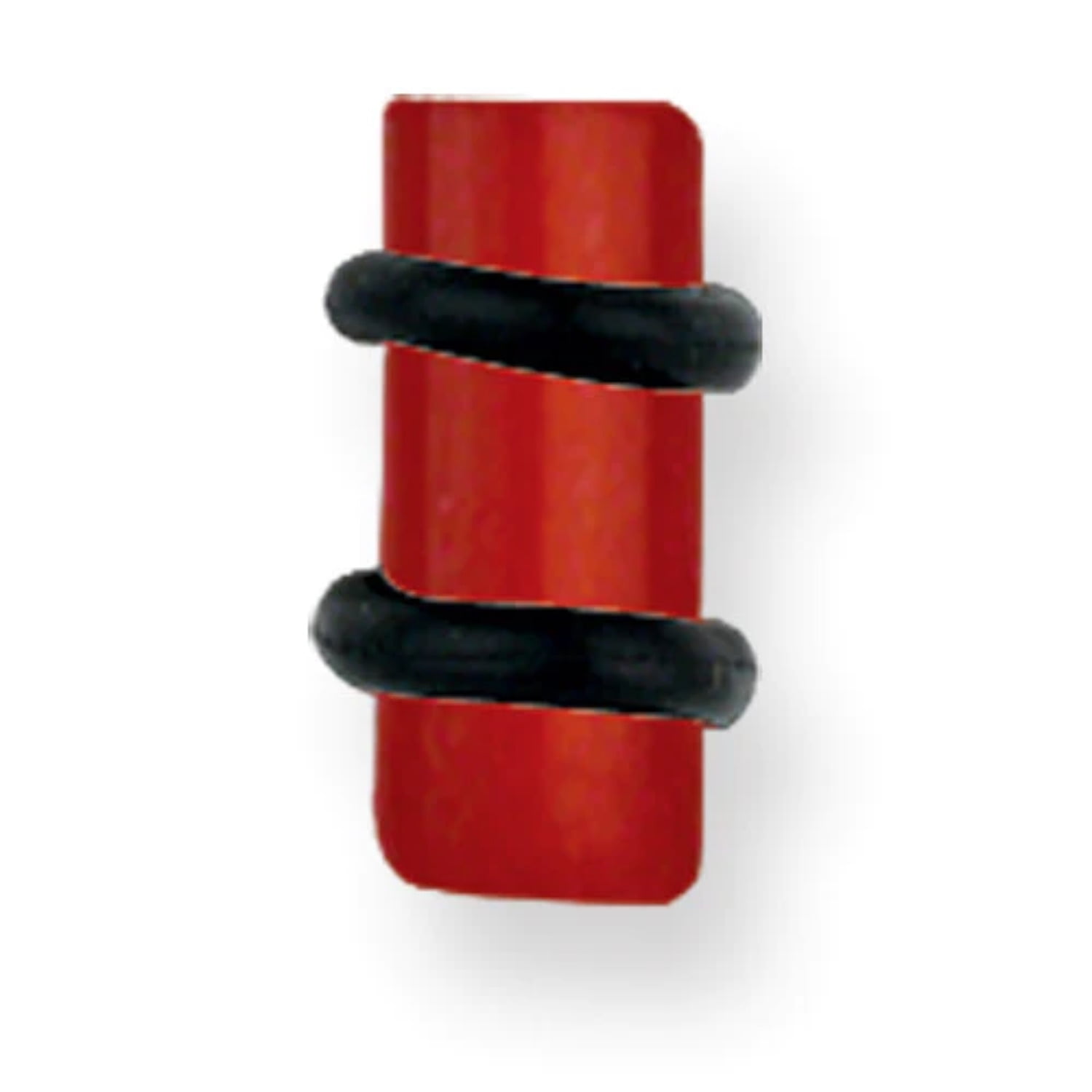 Pyrex Glass Plugs Solid Colors 4G (5.2mm) 1/2 (13mm) Long w 2 black o-r ...