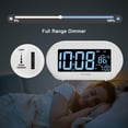 Alarm Clocks for Bedrooms, Auto Set Digital Desk Clock Bedside ...