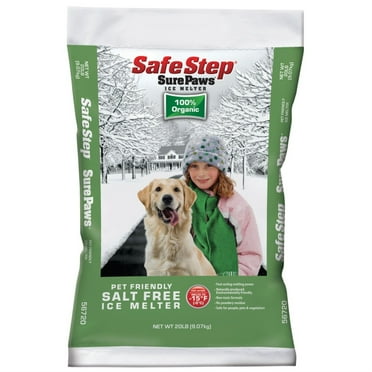 NORTH AMERICAN SALT CO 56708 Pet Safe Ice Melt 8lb, Paw Friendly, Salt ...