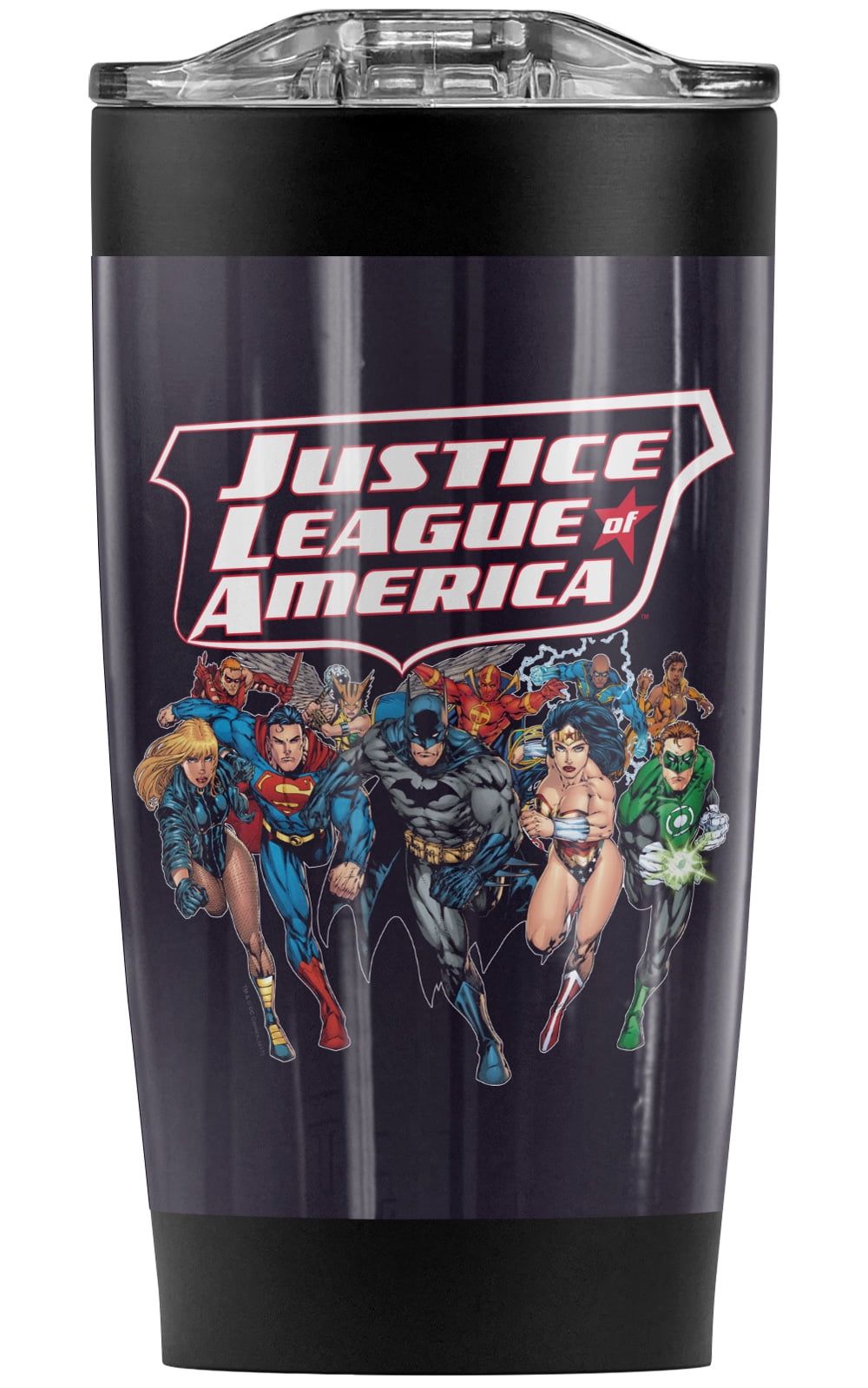 Justice League Charging Justice Stainless Steel Tumbler 20 oz Coffee ...