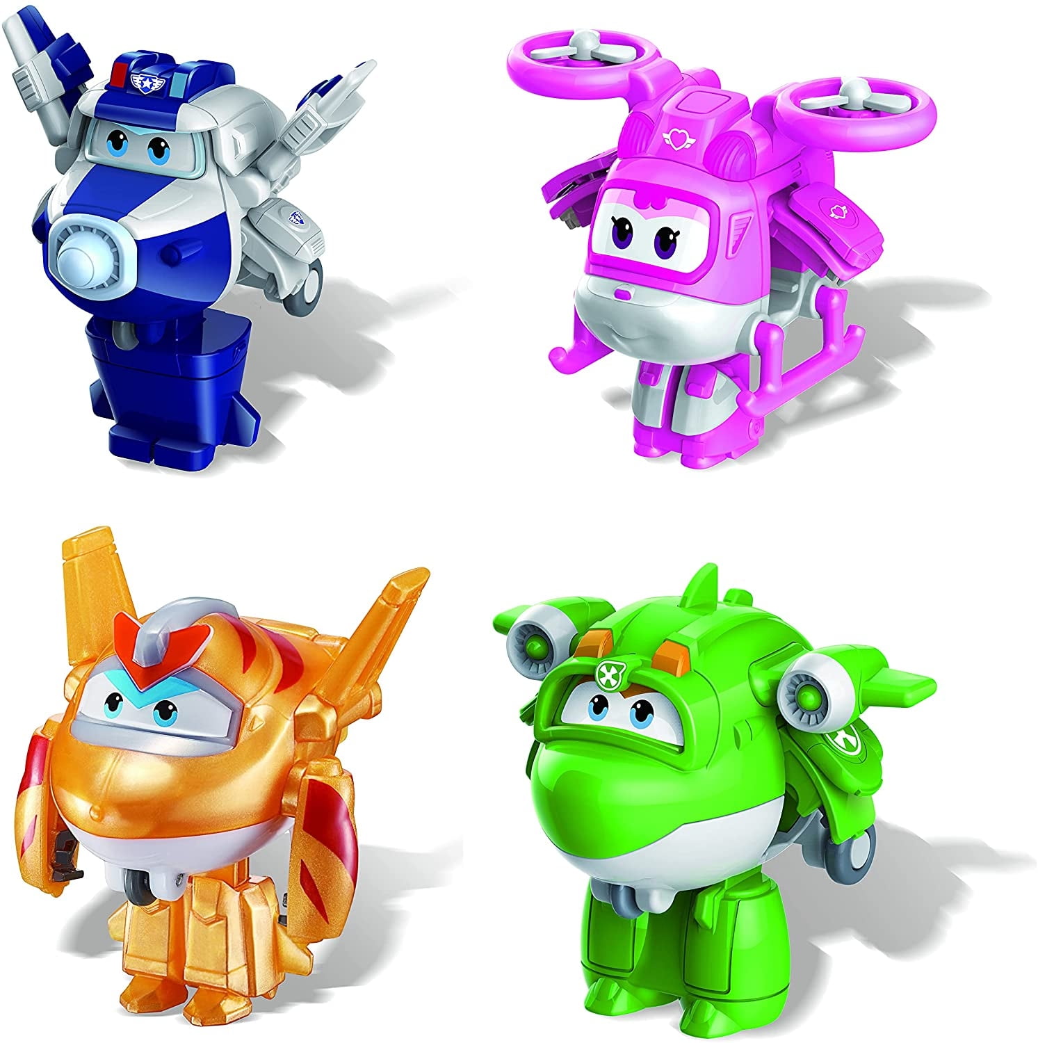 Minifiguras de acción Super Wings Transform-a-Bot Supercharged Paul ...