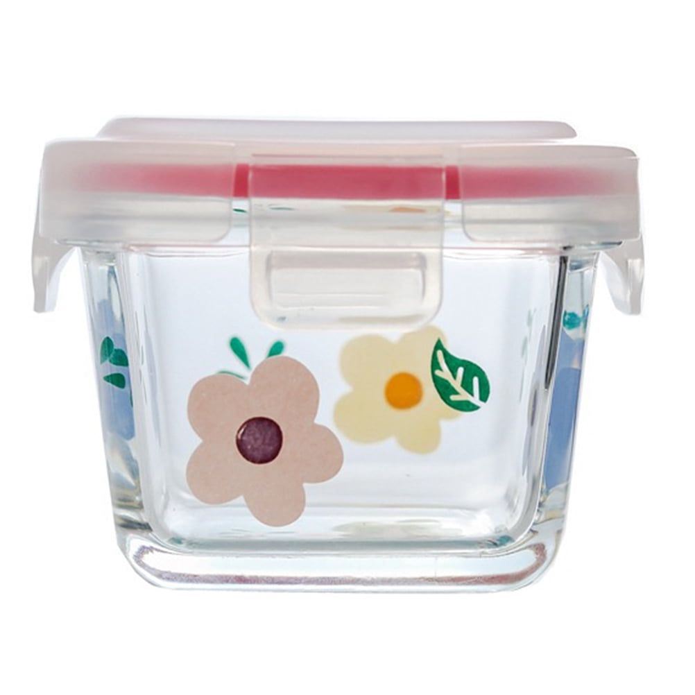 NUOLUX Box Lunch Glass Bento Container Containers Freezer Baby Office ...
