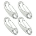 Heavy Duty Snap Rope Hook,4pcs 70mm Heavy Duty Stainless Steel Spring ...