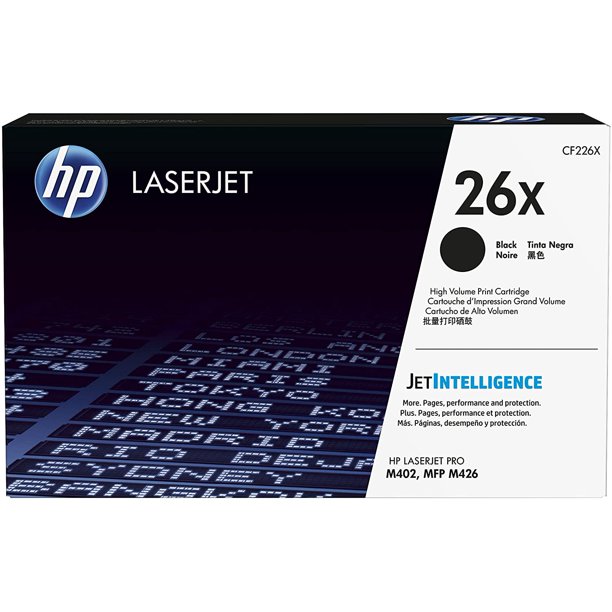 HP 26X (CF226X) Toner Cartridge, Black - Walmart.com