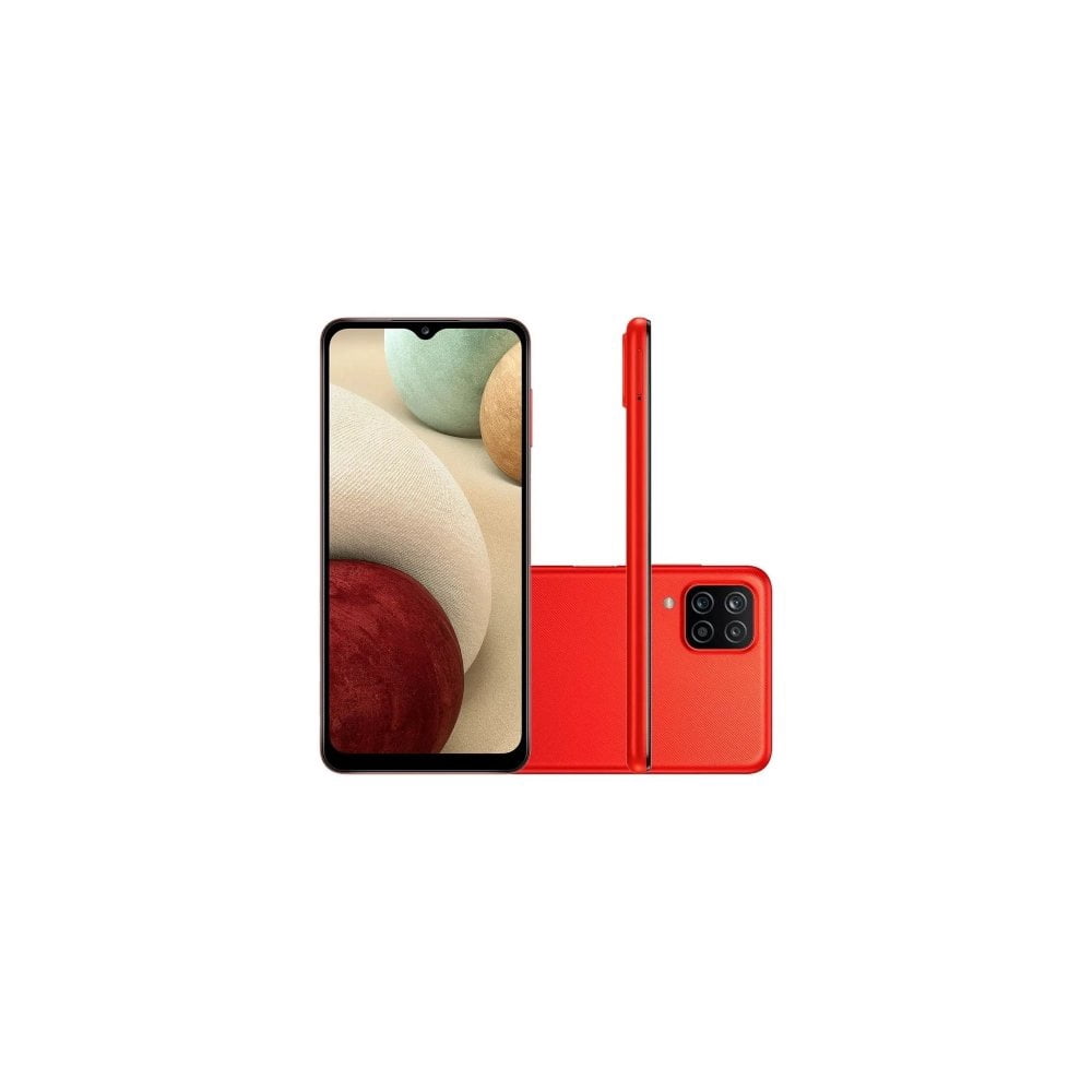 Smartphone Samsung Galaxy A12 4/64 GB Rojo | Walmart en línea