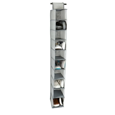 Household Essentials Canvas Collection 20-Pocket Shoe File - Walmart.com