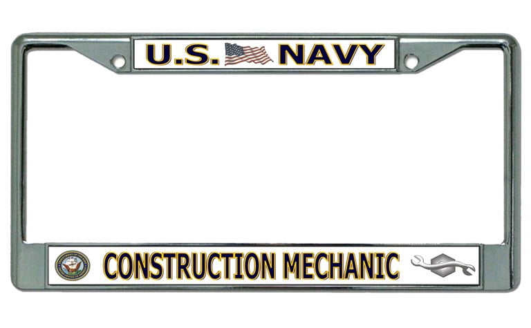 Construction License Plate