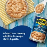 Bush's Large Canned Butter Beans, 16 oz, Versatile for Recipes ...