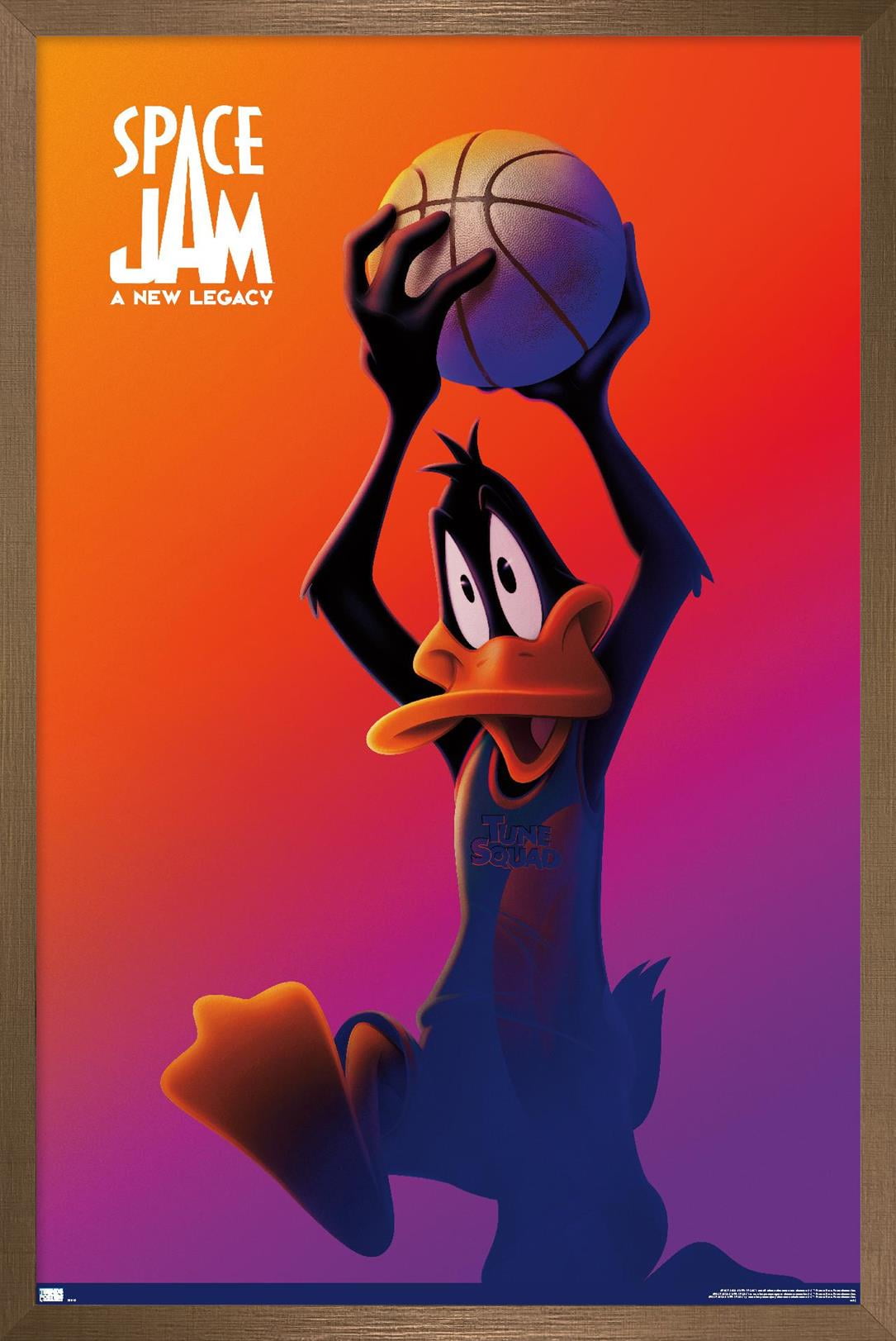 Space Jam: A New Legacy - Daffy Duck One Sheet Wall Poster, 14.725" x ...