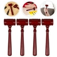 wooden small gavel 4Pcs Decorative Wooden Auction Hammer Creative Judge ...