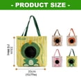 NEXAVKPR Light weight Breathable Fabric Cats Carriers Cartoon Pattern ...