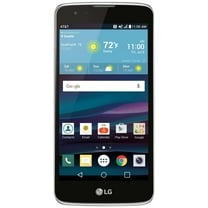 AT&T LG Phoenix 5 Prepaid Smartphone, 16GB, Silver, with Powerful ...