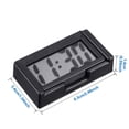 1PC Mini Digital Stick-on Clock, Compact Portable Dashboard Time ...