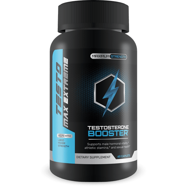 Testo Max Extreme - Testosterone Booster - Anabolic Activator for Size ...
